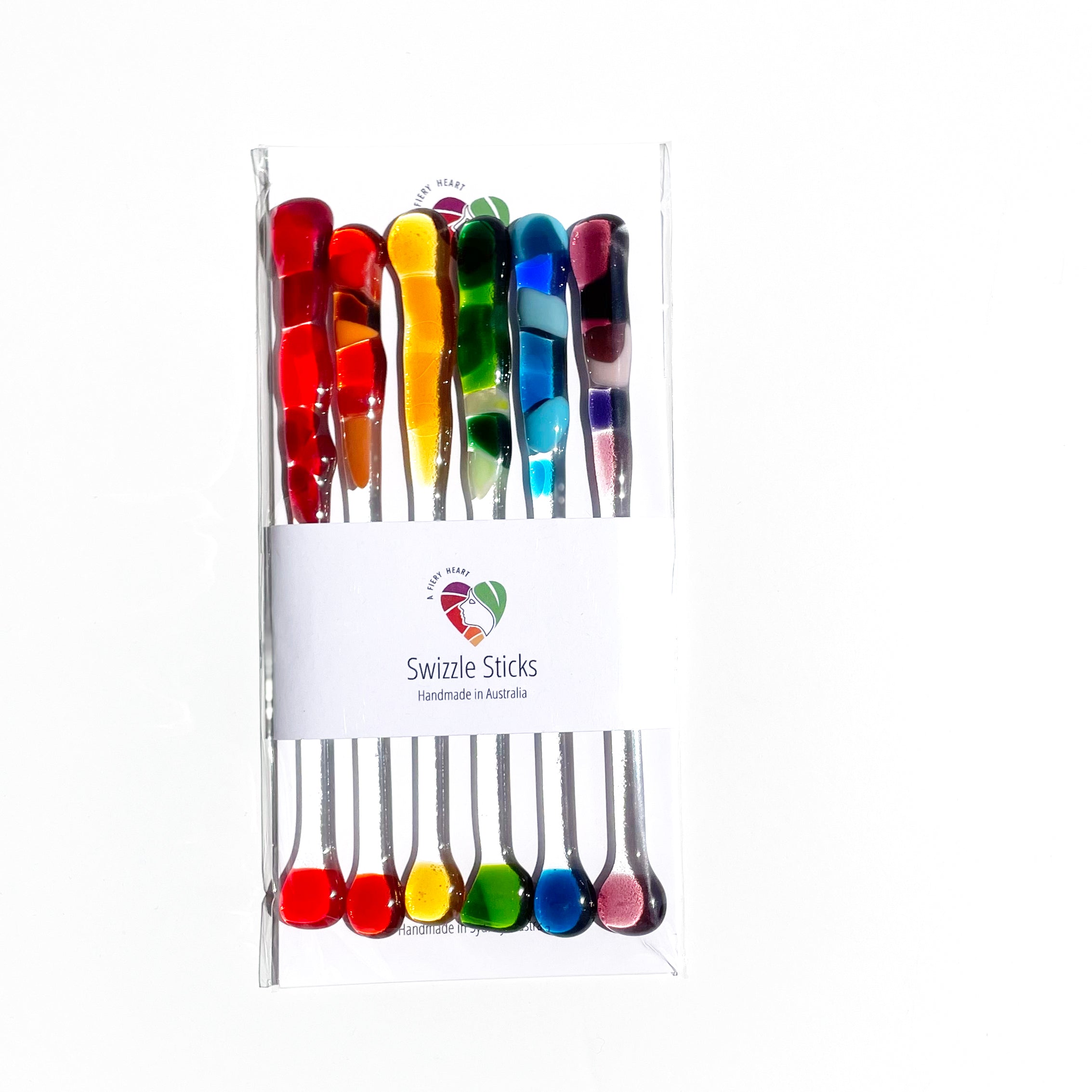 Swizzle sticks | Rainbow (Set of 6) – A FIERY HEART