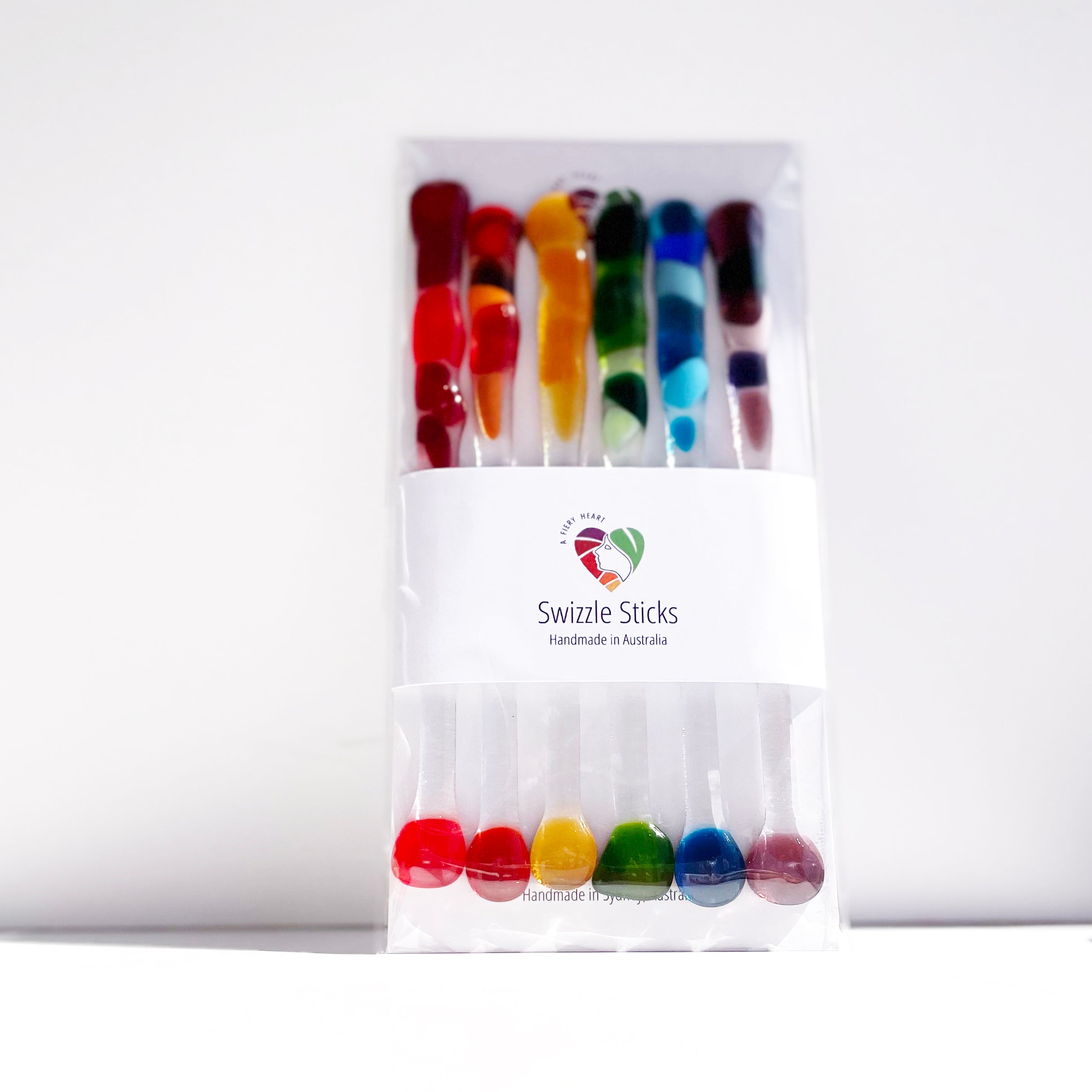 Swizzle sticks | Rainbow (Set of 6) – A FIERY HEART